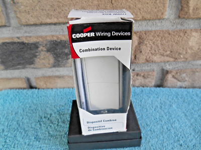 Cooper Wiring Devices Switches Cooper 7501W Wiring Devices Decorator