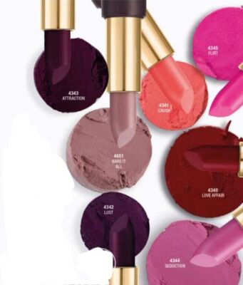 JAFRA FULL COVERAGE, Moisture Rich, & FULL COVERAGE MATTE LIPSTICKS ...