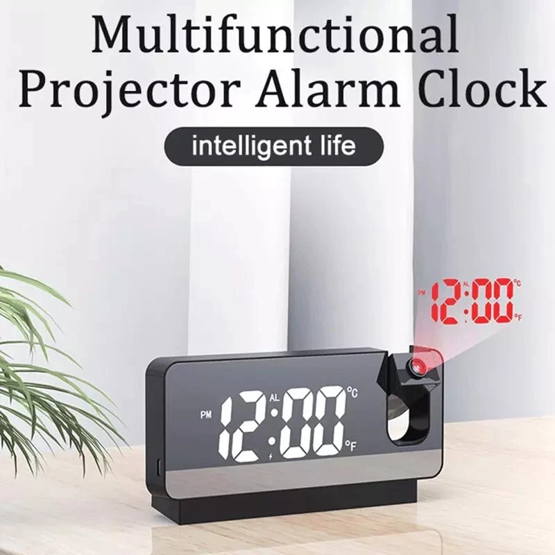 Alarm Clock That Shines Time On Ceiling | Shelly Lighting