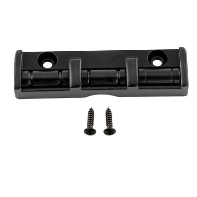 Musiclily Pro Black 43mm Steel Roller Nut For Strat ST Tele TL Electric ...