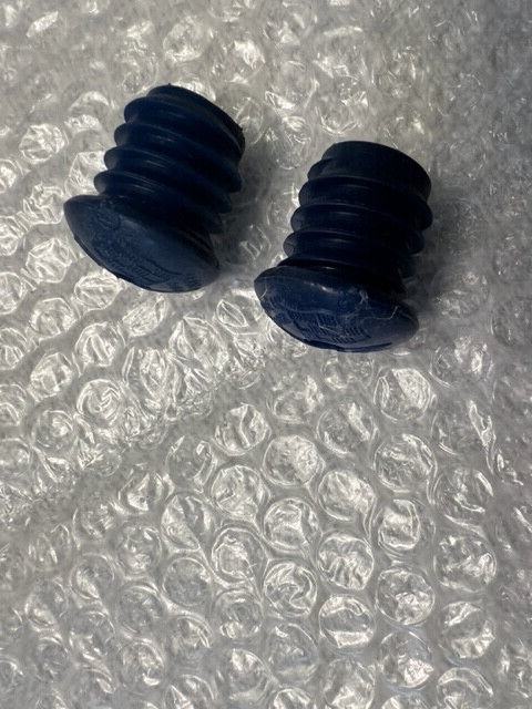 ! VINTAGE NOS BIKE HANDLEBAR RACING END PLUGS BLUE FITS SCHWINN BARS | eBay