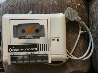 Commodore Datasette Cassette Tape Player Recorder Untested | eBay
