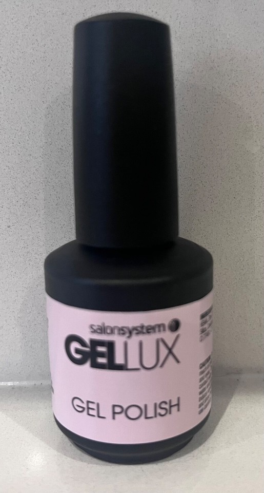 Salonsystem Gellux Gel Polish 15ml Various shades, Base & Top Coats ...