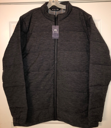 XL Heather black Travis Mathew Climate Drop jacket new with tags | eBay