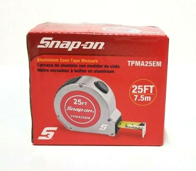 Snap on Aluminium Case Tape Measures 25ft TPMA25EM for sale online | eBay
