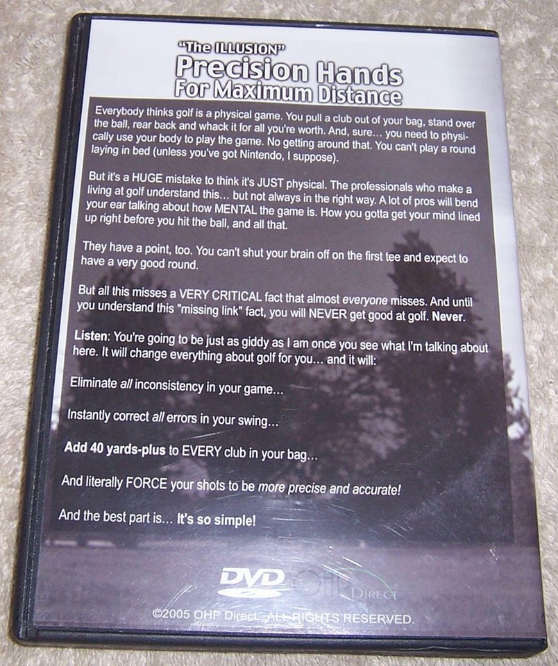 The Illusion Precision Hands For Maximum Distance with Bobby Schaeffer ...