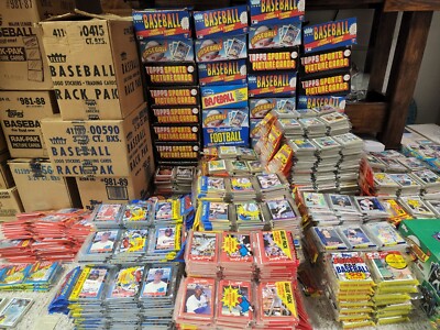 Unopened Baseball Card Packs- Topps/Fleer/Donruss/Score Racks/Cellos ...