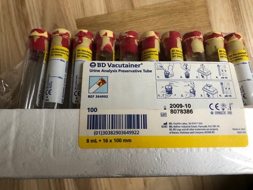 BD Vacutainer Urine Analysis Preservative tube, 100 Nepal | Ubuy