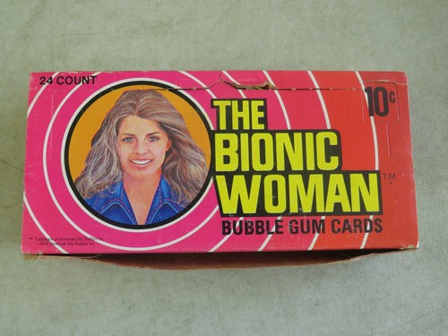 1976 Donruss The Bionic Woman Trading Cards 24 Sealed Packs in Box | eBay