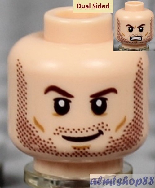 LEGO - MALE Minifigure Heads - PICK YOUR STYLE - Yellow Flesh Faces ...