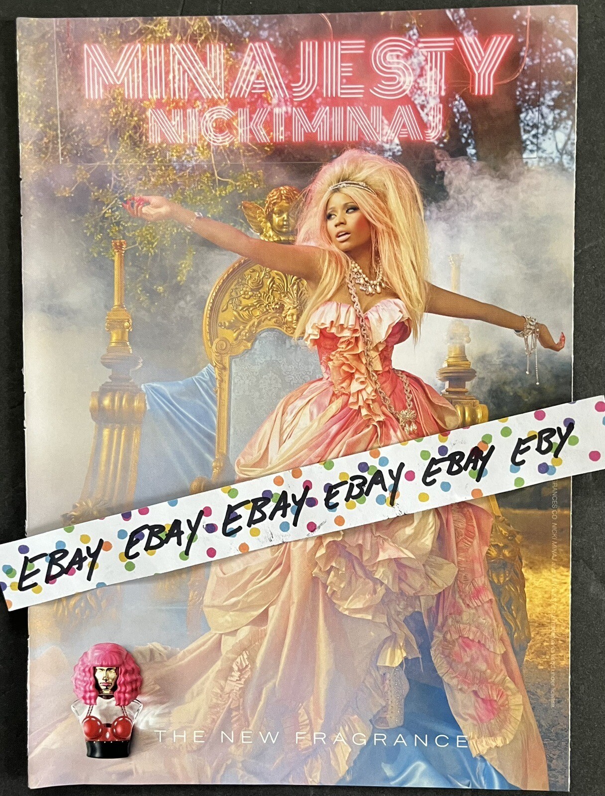 Nicki Minaj Minajesty Perfume Ad, Rapper, Frangrance, Music | eBay