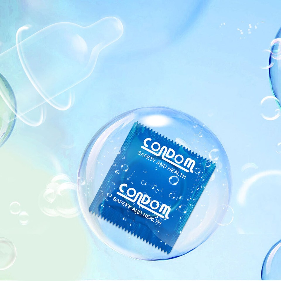 100Pcs Condoms Tight 52Mm Spike Small Size Ultra Thin Latex Condom Men ...