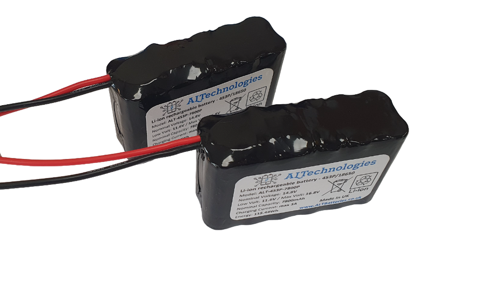 ND1 bait boat Lithium Batteries Pair 14.8V 7.8Ah 9a 10.5Ah Li-ion ...