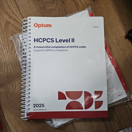 2025 HCPCS Level II Expert (Spiral) by Optum | eBay