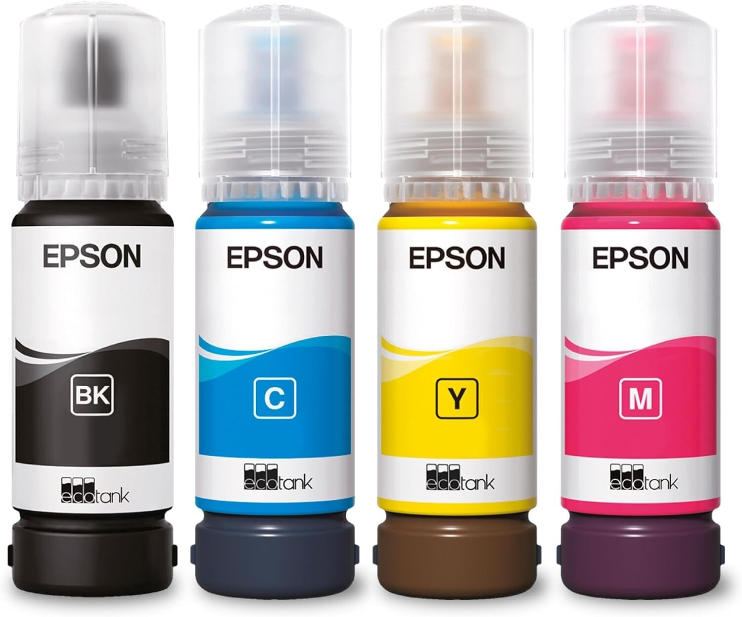 Epson EcoTank 104 Multipack Genuine Printer Ink Set Bottle 4 Pack ...
