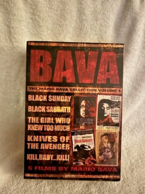 The Bava Box Set Vol. 1 (DVD, 2007, 5-Disc Set)FACTORY SEALED ...