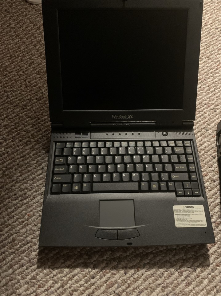 Vintage Winbook XL laptop w/dock and accessories | eBay