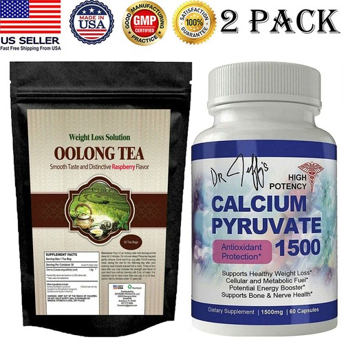 Herbal Oolong Weight Loss Tea Bags Calcium Pyruvate Energy Booster ...