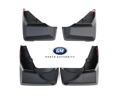 2017-2023 GMC Acadia Front & Rear Molded Splash Guard Package Black Use ...