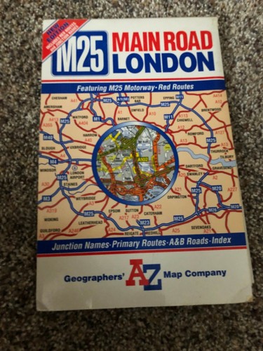 M25 Main Road London Map | eBay