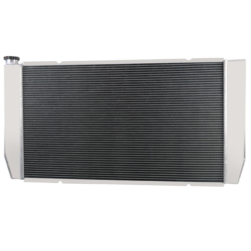 4 Row Radiator Shroud Fan For 88-00 Chevy GMC C/K 2500 3500 HD Suburban ...