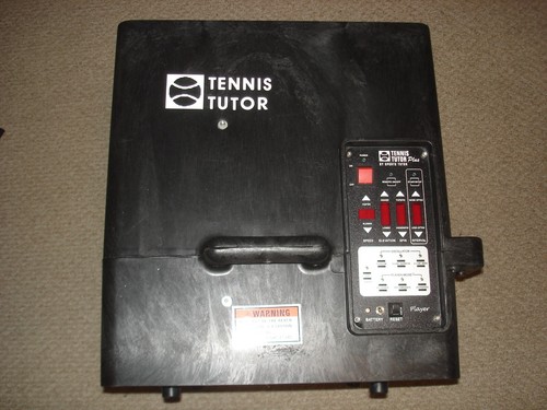 Tennis Tutor Plus Player Tennis Ball Machine with Multi-Function ...