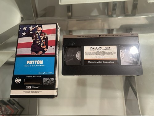 Patton VHS Part 1 Only (Magnetic Video) 1980 | eBay