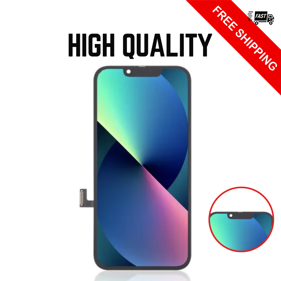 For iPhone 13 LCD Display Premium Screen Replacement Touch Digitiser UK ...