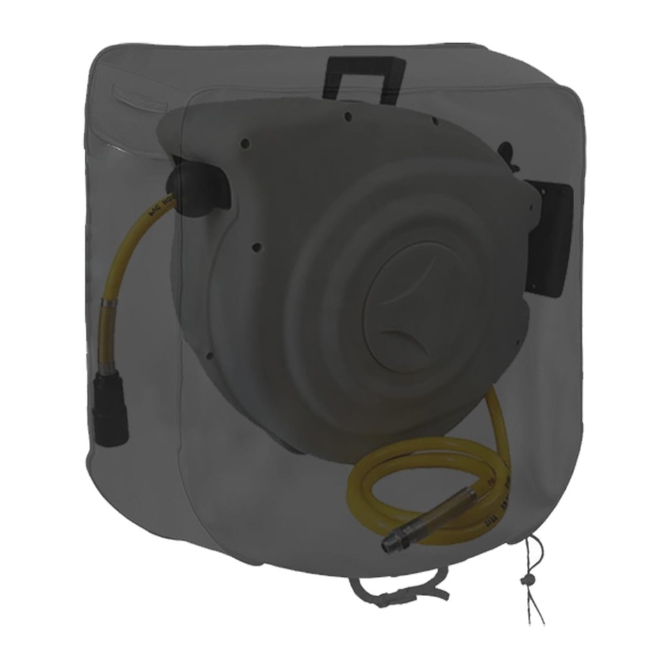 Garden Wall-mounted Hose Reel Cover, Garden Hose Reel Covers, Portable ...