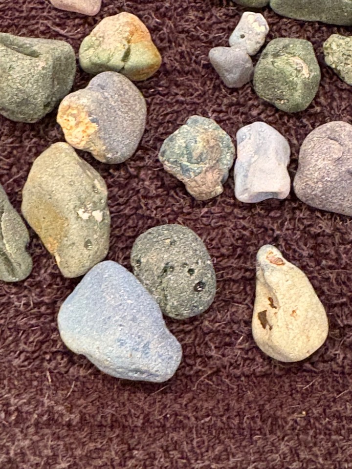 Michigan Leland Blue Stone Slag LOTBeach Tumble,Iron Smelting Byproduct ...