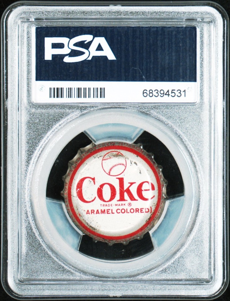 1967-68 Coca-Cola Caps #A-35 Paul Casanova A.L. All-Stars PSA 5 HIGHEST ...