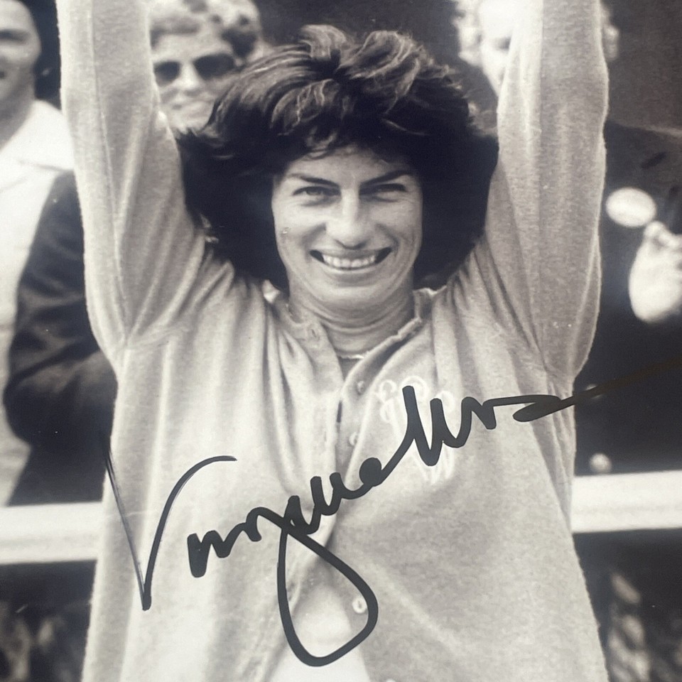 Signed VIRGINIA WADE WIMBLEDON 12 By 8 Photo | eBay