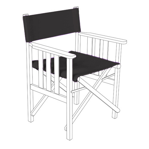 Custom Director Chair Replacement Covers Garden Outdoor Furniture Seat ...