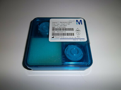 FILTERS, Millipore Isopore Polycarbonate Membrane, 25mm, 100ct, SEALED ...