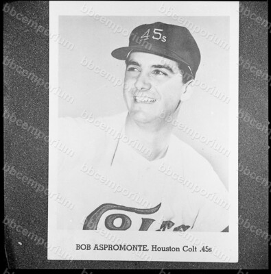 Bob Aspromonte Houston Colt .45s Medium Frame Negative - Jim Rowe ...