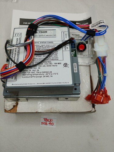 Lochinvar RLY3428 Automatic Ignition Control Module 100167908 For CBCFCHCPCW NOS 85772634202 | eBay