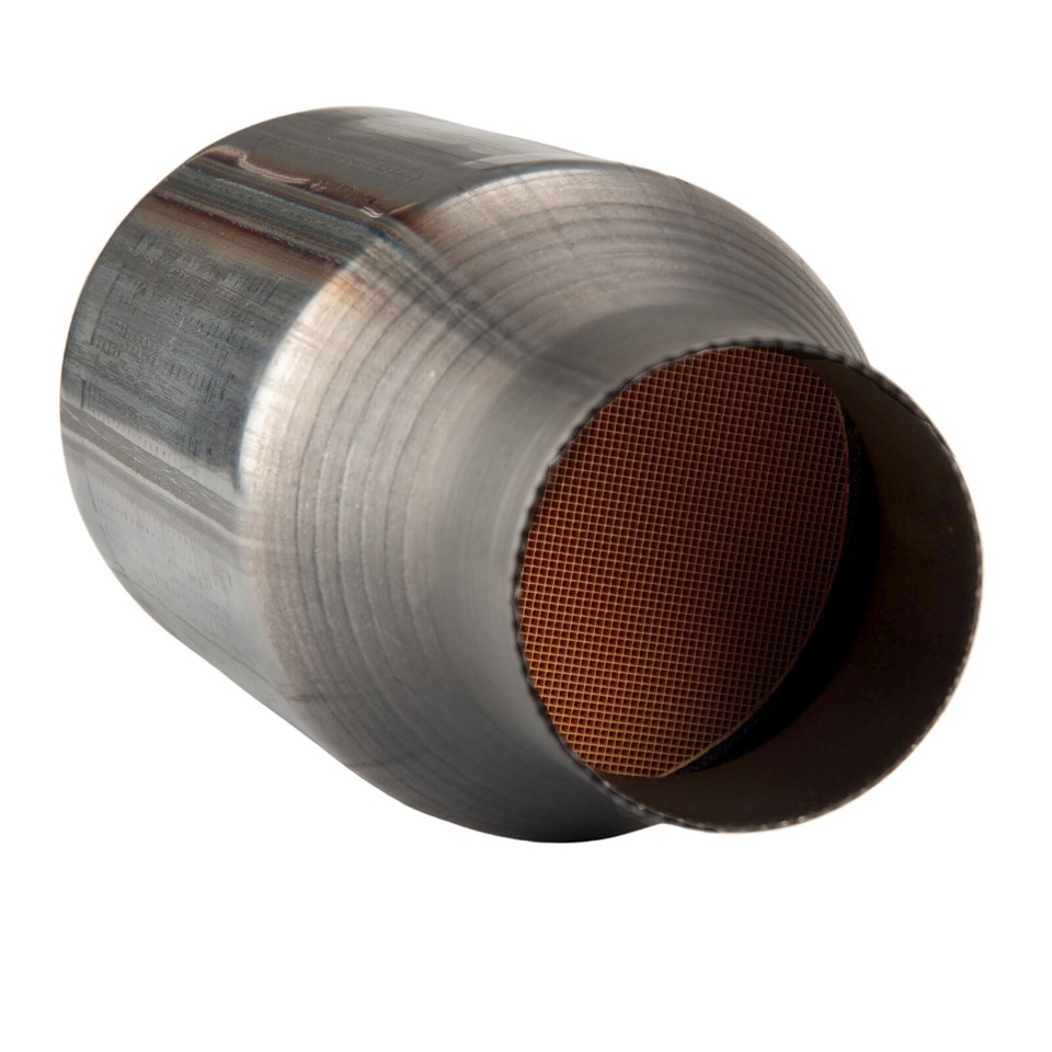 PAIR 410250 2.5“ Universal High Flow Performance Catalytic Converter ...