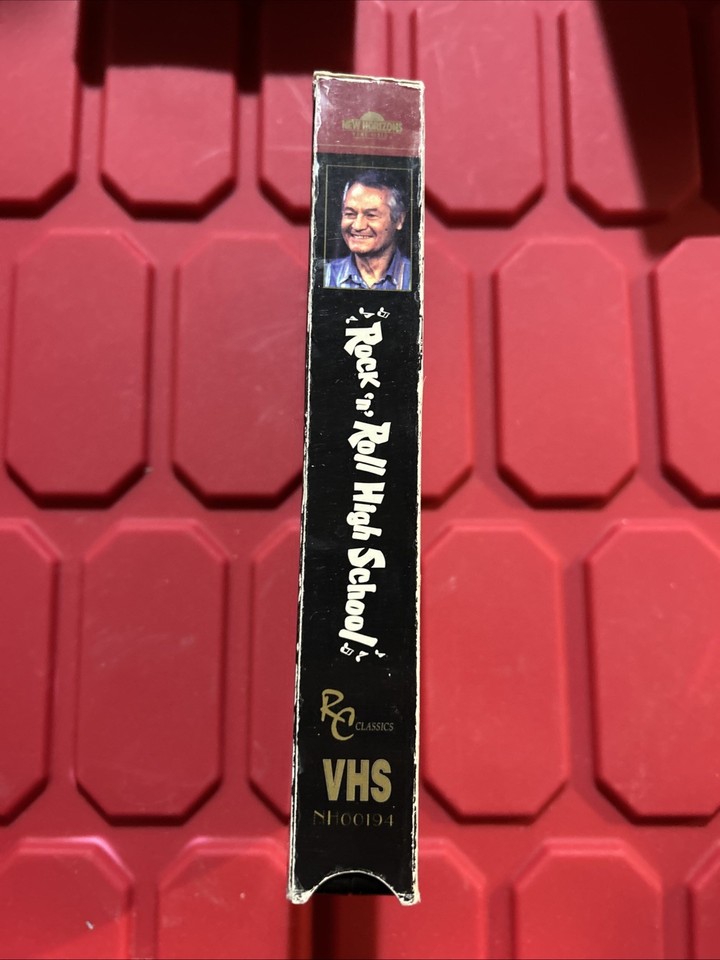 The Ramones Rock and Roll High School Vhs Punk 1996 Roger Corman ...