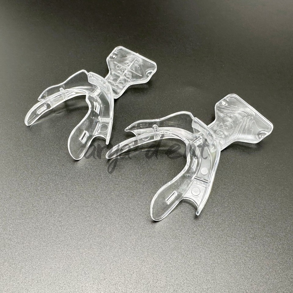 Dental Plastic Impression Tray Frame Cut Back Edentulous Jaw Autoclave ...
