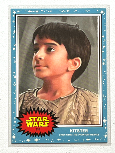 2022 Topps Star Wars Living Set #316 Kitster SP Star Wars: The Phantom ...