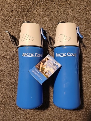 ARCTIC COVE Drink N Mist 22 Oz Water Bottle With Mister Set Of Two ...