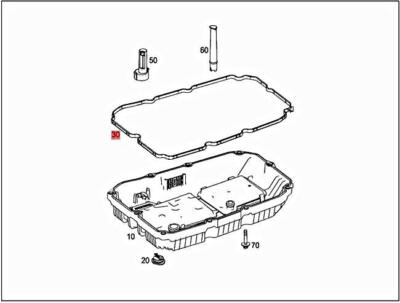 Genuine MERCEDES Elastomer molded seal 7252715300 | eBay
