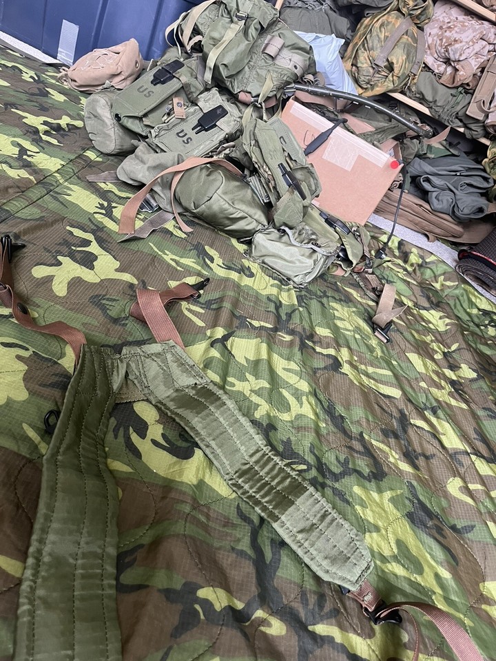 NOS USMC COMBAT FIELD PACK XM64 M67 M1967 Vietnam Quick Release H ...