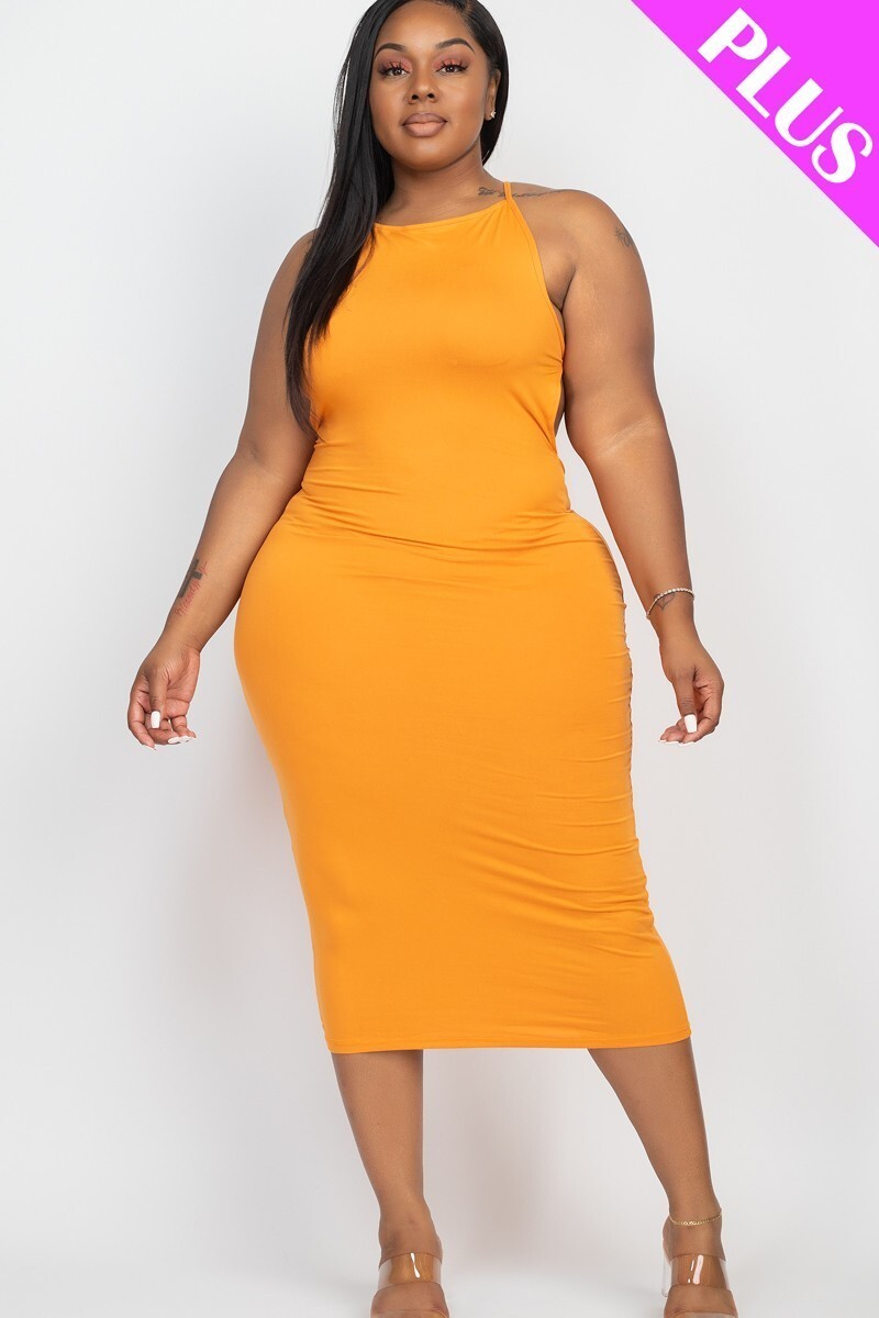 Plus Size Cream Dress