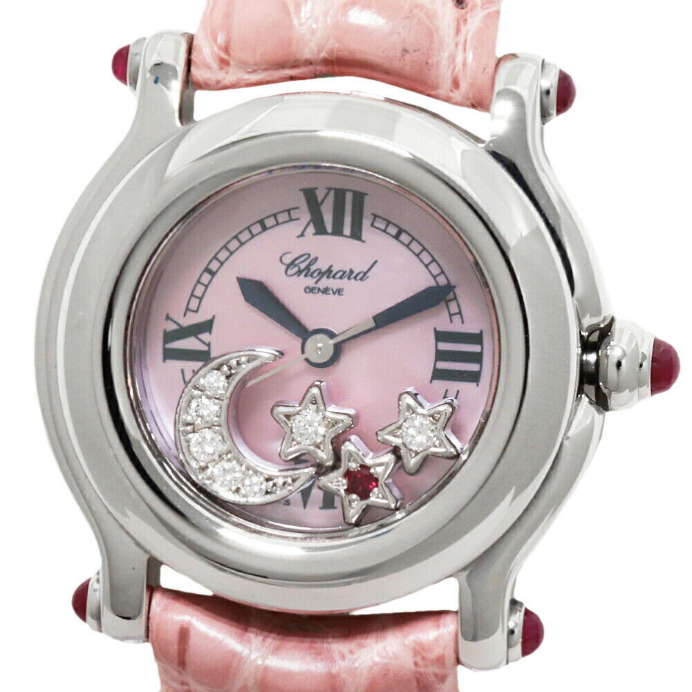 Chopard Happy Sports Pink Women's Watch - 27/8245-21 for sale online ...