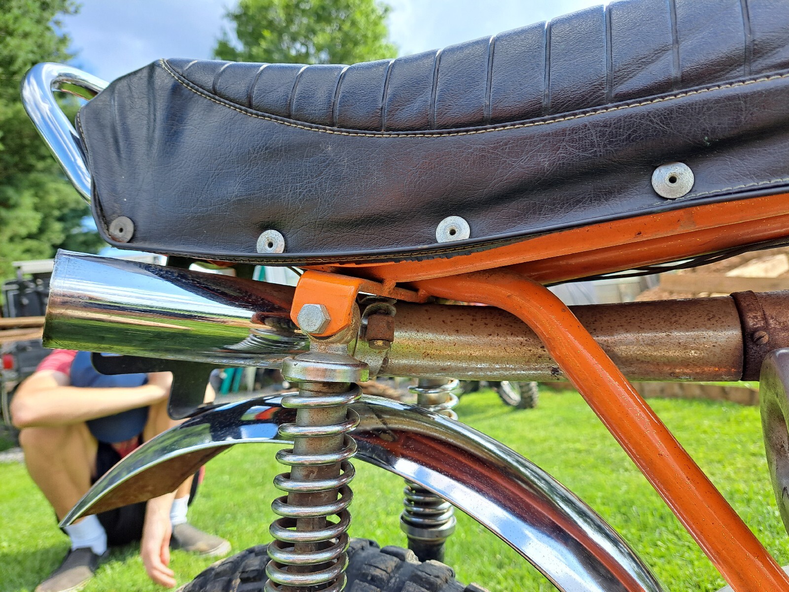 VINTAGE MTD TRAIL FLITE MINI BIKE COMPLETE RUNNING | eBay