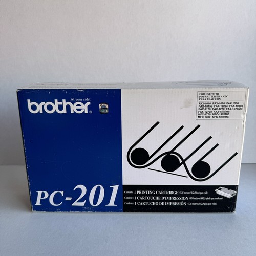 Brother PC201 / PC-201 Black Thermal Transfer Fax Cartridge | eBay