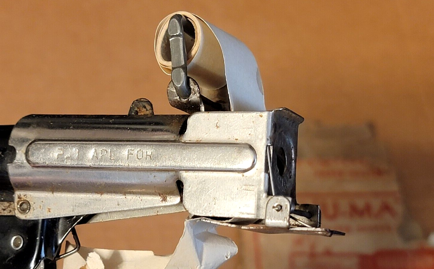 Vintage 1930's Black Nu-Matic Toy Paper Buster Gun - Space Ray Gun ...