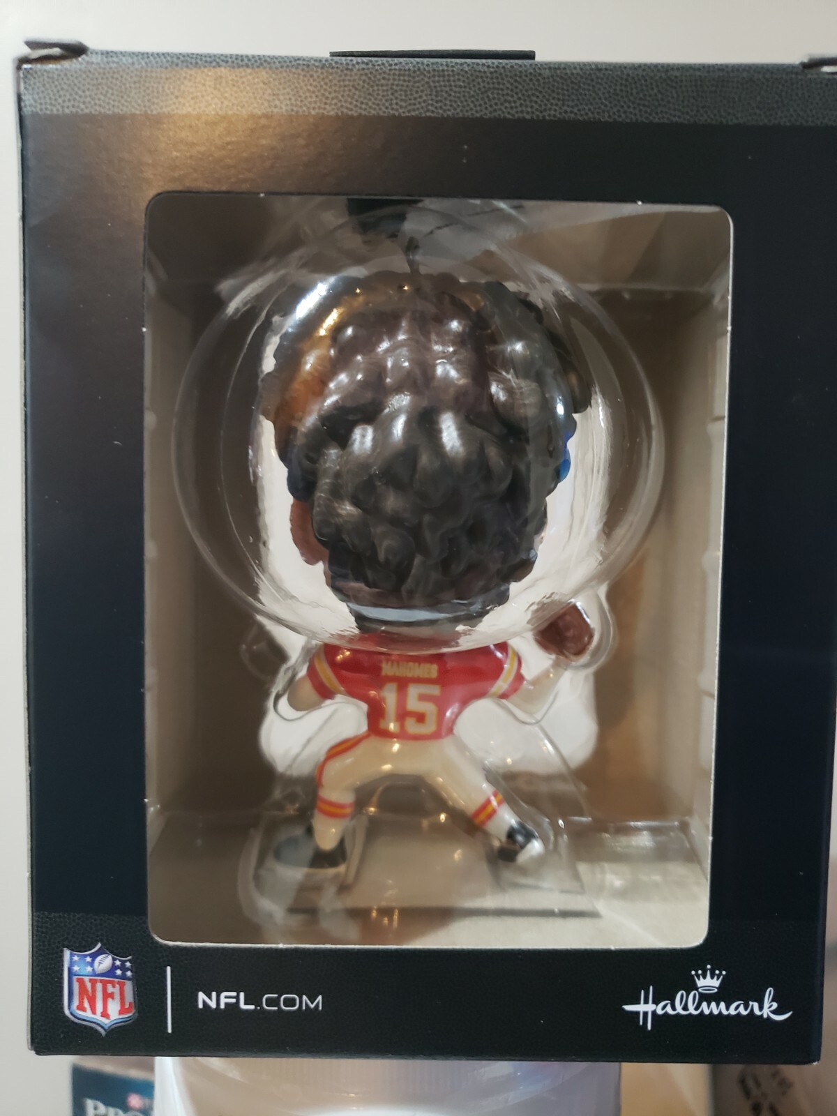 2020 Hallmark PATRICK MAHOMES Bobblehead Kansas City Chiefs Ornament | eBay