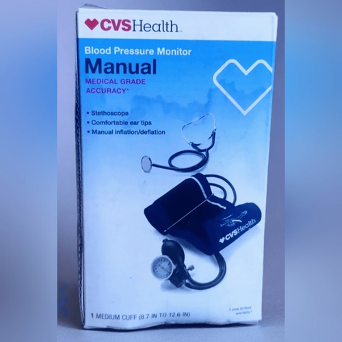 CVS HEALTH BLOOD PRESSURE MONITOR MANUAL Medical Grade ACCURACY w ...